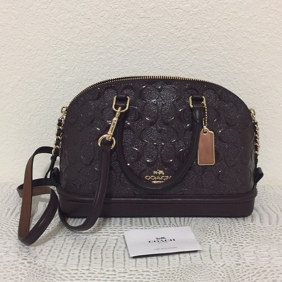 Coach | Bags | New Coach Mini Sierra Satchel Crossbody Bag | Poshmark